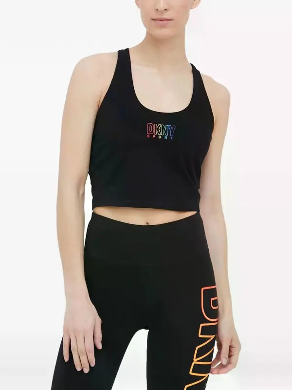 Dkny Racerback Crop Top