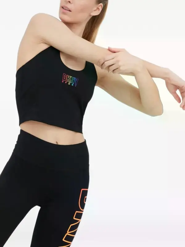 Dkny Racerback Crop Top