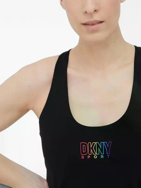 Dkny Racerback Crop Top