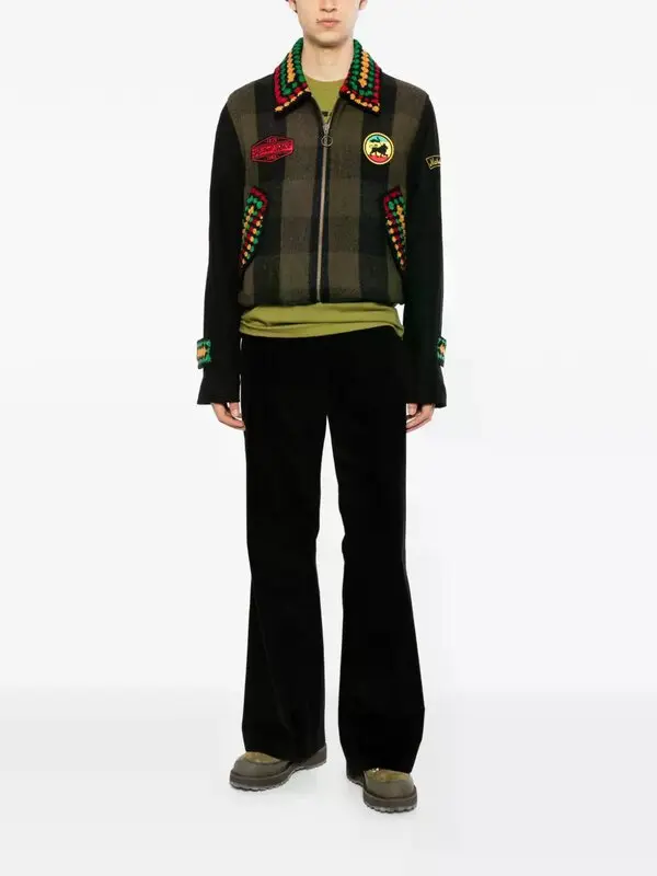 NICHOLAS DALEY Logo-embroidered Jacket