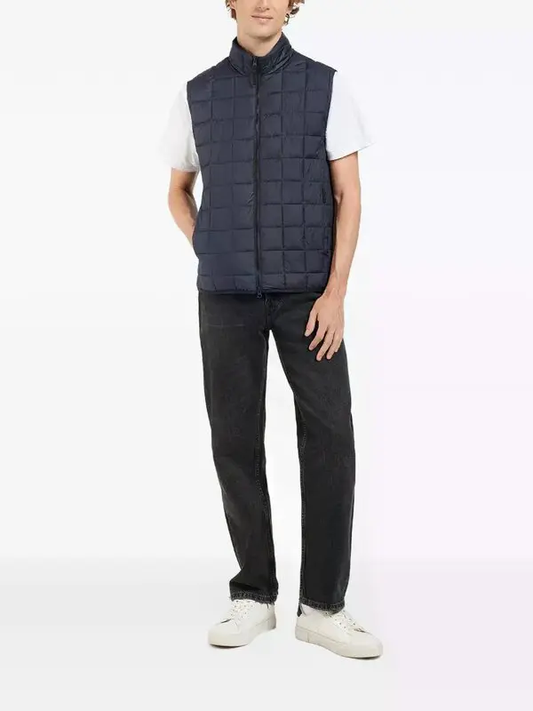 DIDRIKSONS Samuel Quilted Gilet - Blue