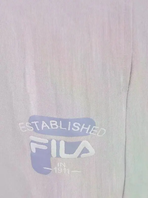 FILA Logo-detail Track Pants - Purple