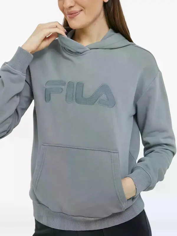 FILA Logo-embroidered Hoodie