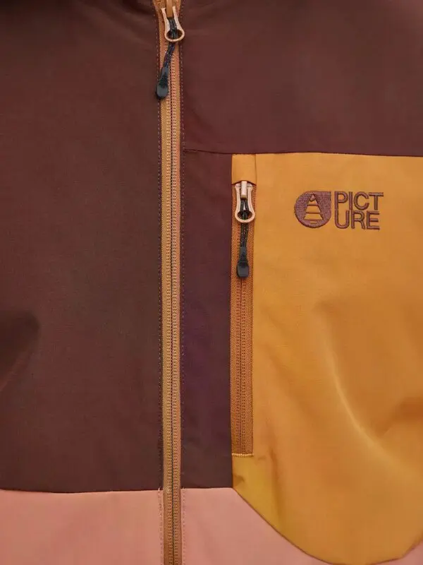 PICTURE ORGANIC CLOTHING Nitric Colour-block Hooded Ski Jacket