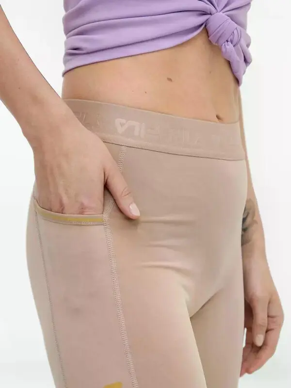 FILA Logo Waistband Pocket Leggings