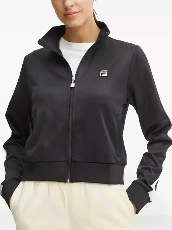 FILA Zip-up Logo-patch Sweatshirt