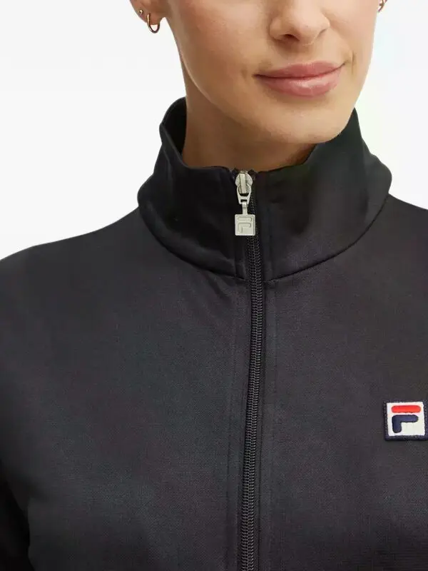 FILA Zip-up Logo-patch Sweatshirt