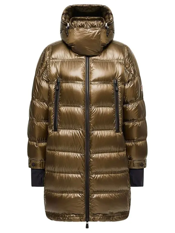 Moncler Grenoble: Rochelairs Long Down Jacket With Hood