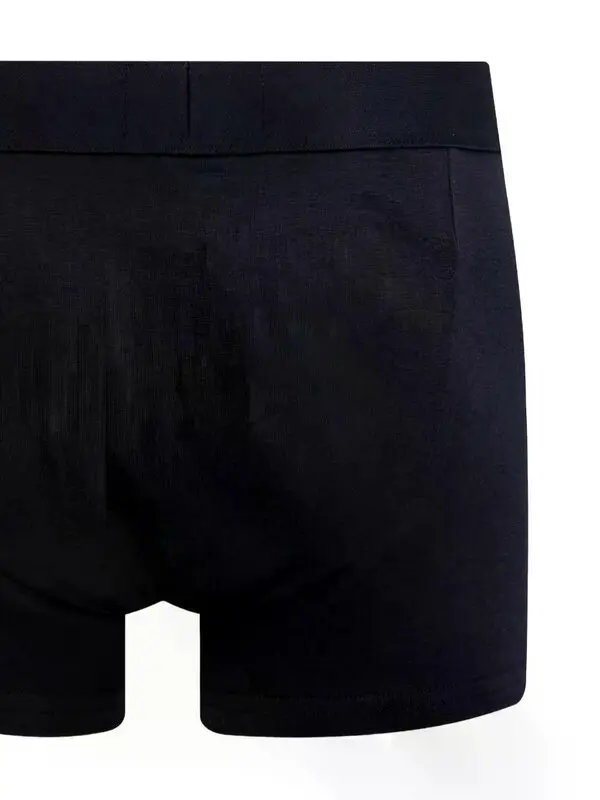 Emporio Armani Logo-waistband Boxers - Red