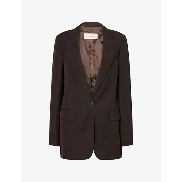 Dries Van Noten Blanchet Tonal-stripe Woven Blazer