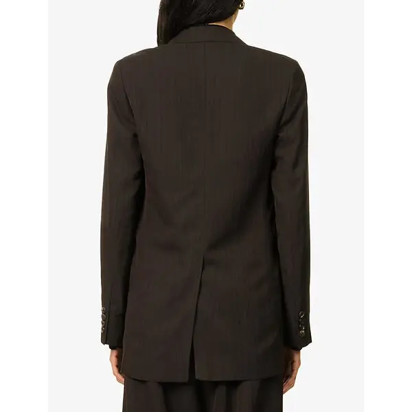 Dries Van Noten Blanchet Tonal-stripe Woven Blazer