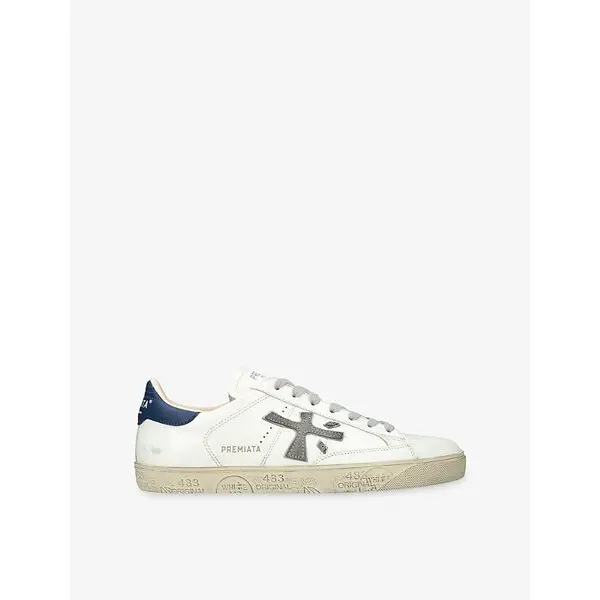 Premiata Steven Leather Trainers