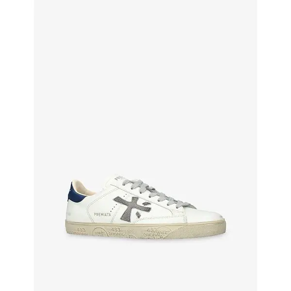 Premiata Steven Leather Trainers