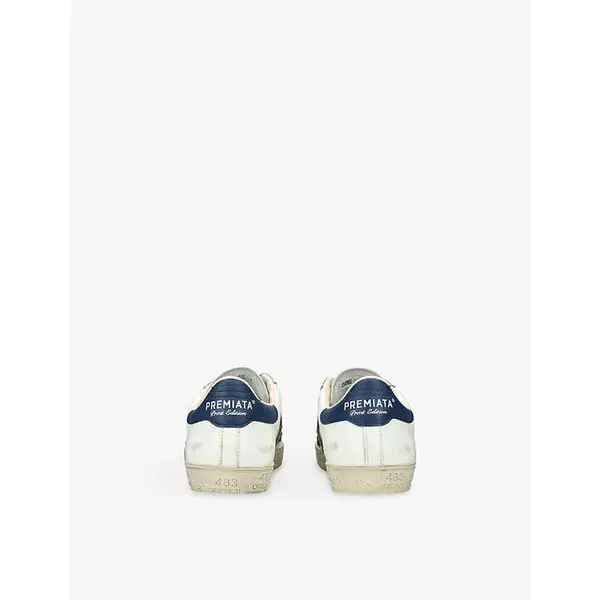Premiata Steven Leather Trainers