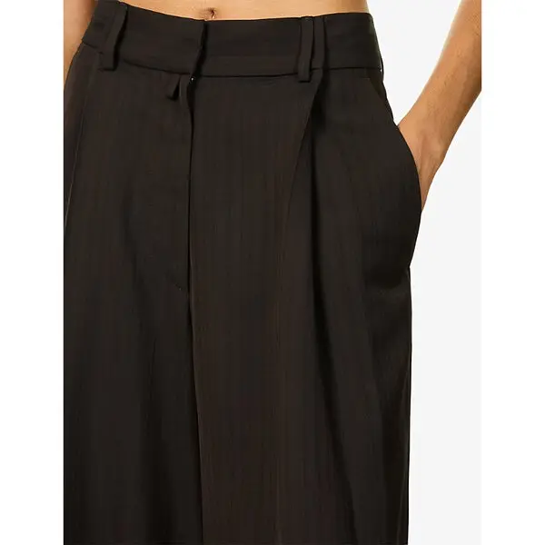 Dries Van Noten Podium Wide-leg Woven Trousers