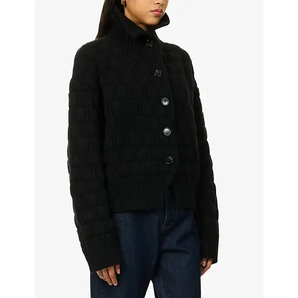 Dries Van Noten Terino Textured Wool-and-cashmere Cardigan