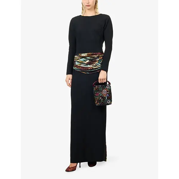 Dries Van Noten Decado Printed Woven Dress