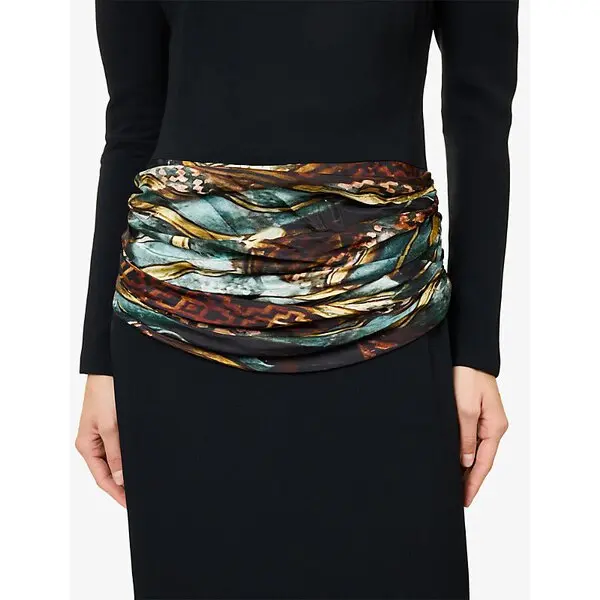 Dries Van Noten Decado Printed Woven Dress