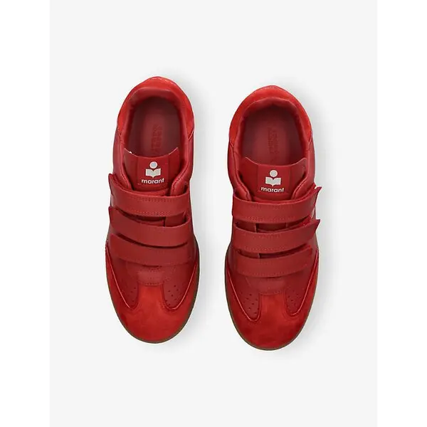 Isabel Marant Étoile Beth Leather And Suede Trainers