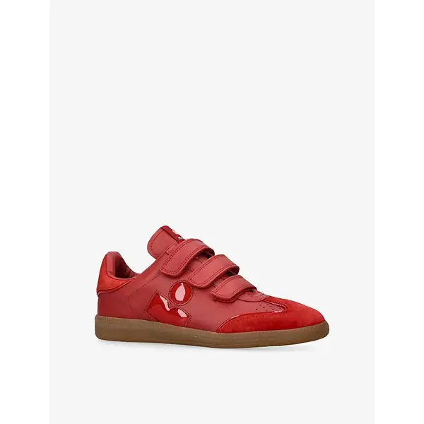 Isabel Marant Étoile Beth Leather And Suede Trainers
