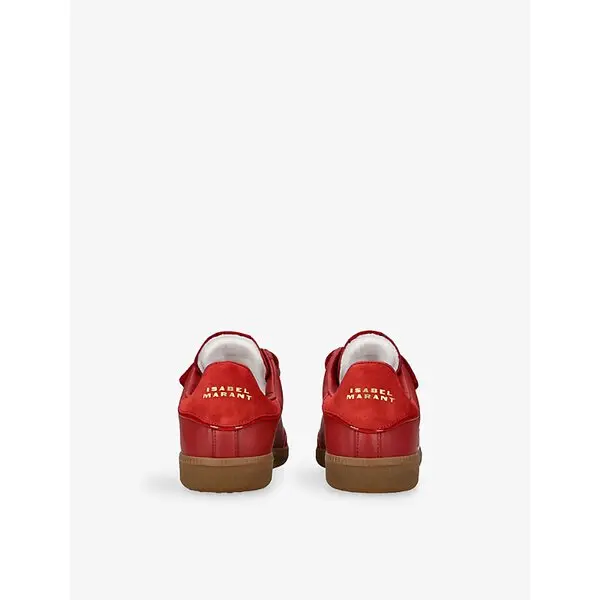 Isabel Marant Étoile Beth Leather And Suede Trainers