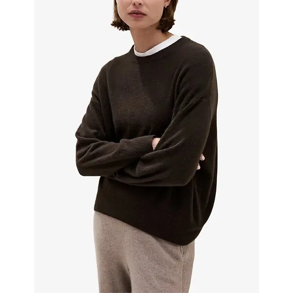 THE WHITE COMPANY Relaxed Crewneck Cashmere Jumper