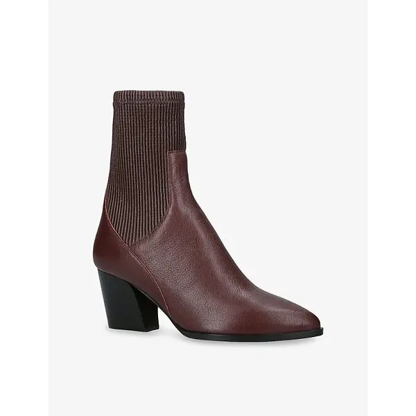 Pierre Hardy Rodeo Grain Leather Heeled Ankle Boots