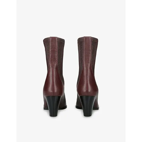 Pierre Hardy Rodeo Grain Leather Heeled Ankle Boots
