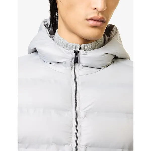 ARNE Hybrid Hooded Shell Puffer Jacket