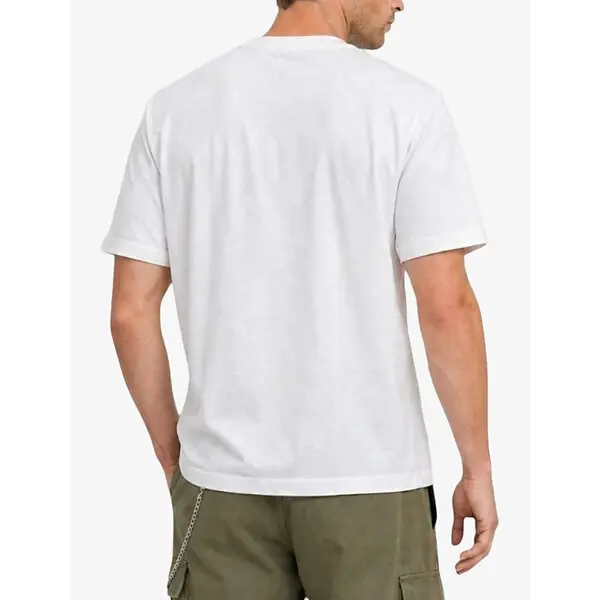 The Kooples Crewneck Brand-label Cotton T-shirt