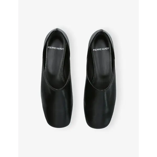 Pierre Hardy Pia Leather Slip-on Flats