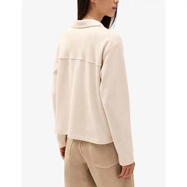 THE WHITE COMPANY Patch-pocket Cotton-blend Shirt