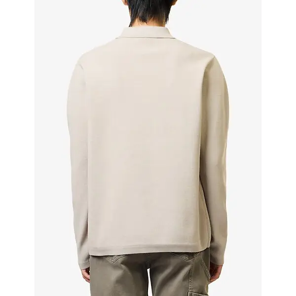 ARNE Knitted Woven Overshirt - Stone