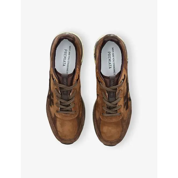 Premiata Moerun Suede Trainers