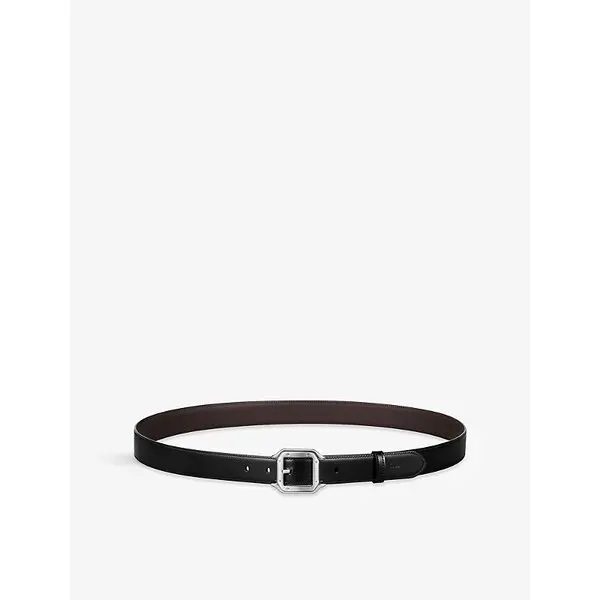 Cartier Santos De Reversible Leather Belt