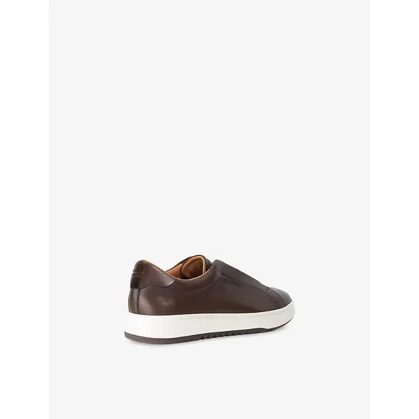 DUNE Troys Laceless Leather Trainers