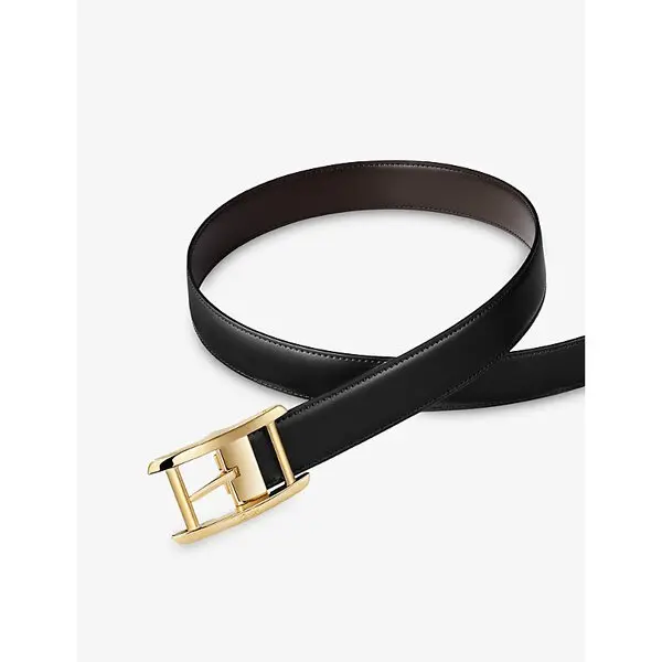 Cartier Tank De Reversible Leather Belt