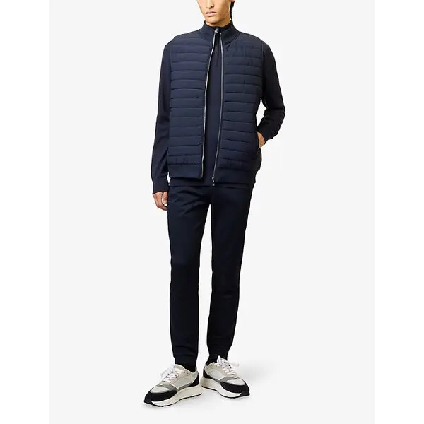 ARNE Hybrid Quilted Woven Gilet