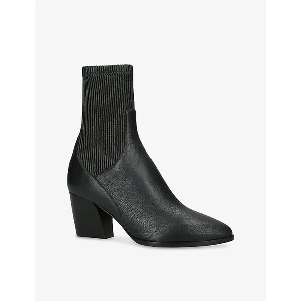 Pierre Hardy Rodeo Grain Leather Heeled Ankle Boots