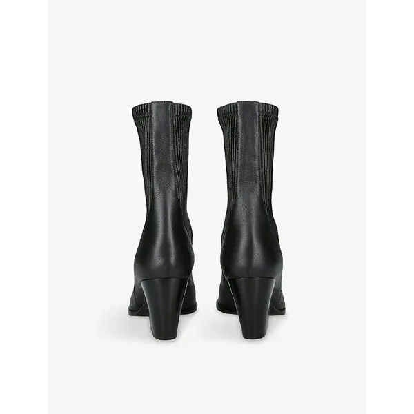 Pierre Hardy Rodeo Grain Leather Heeled Ankle Boots