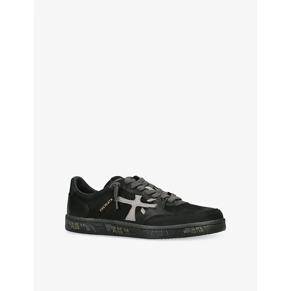 Premiata Bskt Clay Suede Trainers