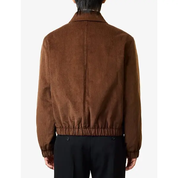 AMI Paris Corduroy Cotton Padded Jacket