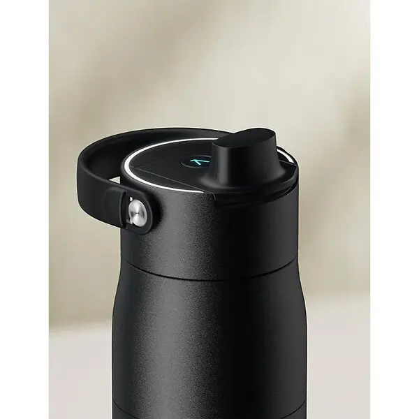 LARQ Flip-top Stainless-steel Water Bottle 680ml - Black
