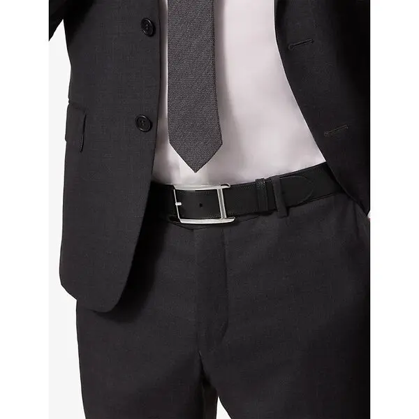Cartier Tank De Reversible Leather Belt