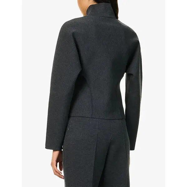 Alaïa Cinch Wool-blend Knit Jumper