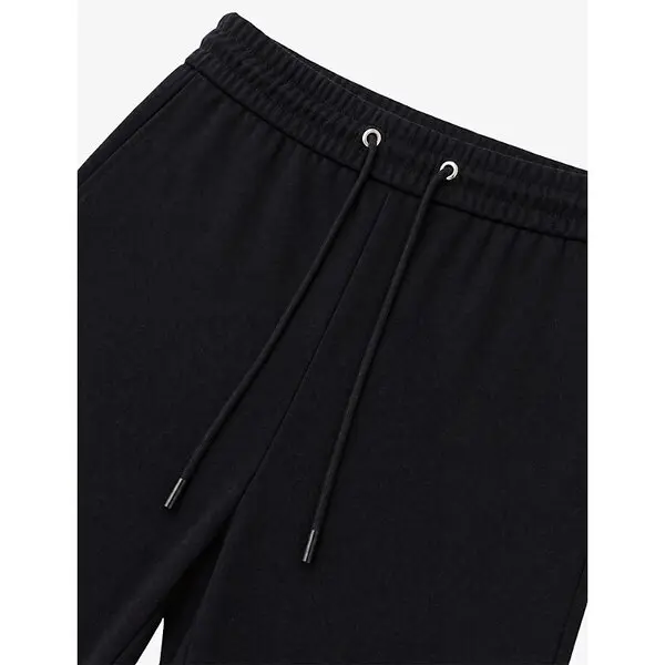 The Kooples Drawstring Straight-leg Stretch Wool-blend Trousers