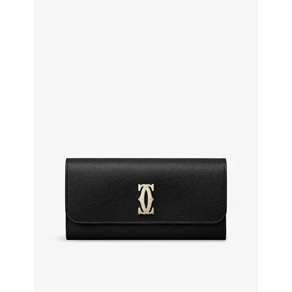 Cartier C De Leather Wallet