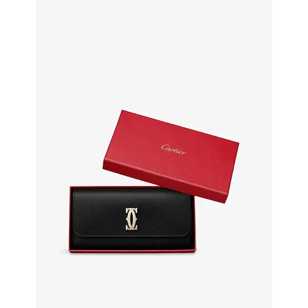 Cartier C De Leather Wallet