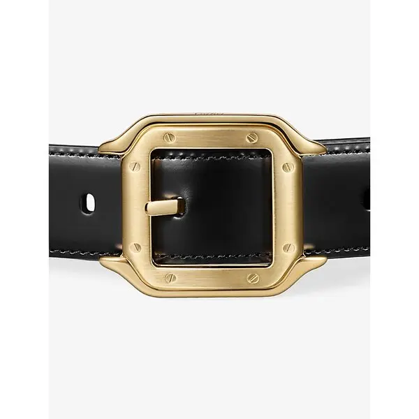 Cartier Santos De Reversible Leather Belt