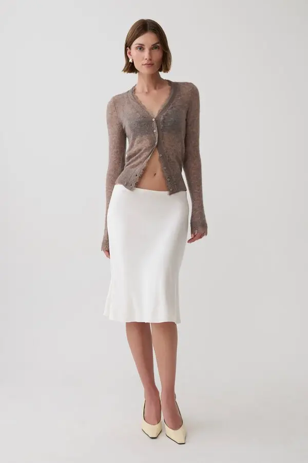 Meshki Amrita Lace Knit Cardigan